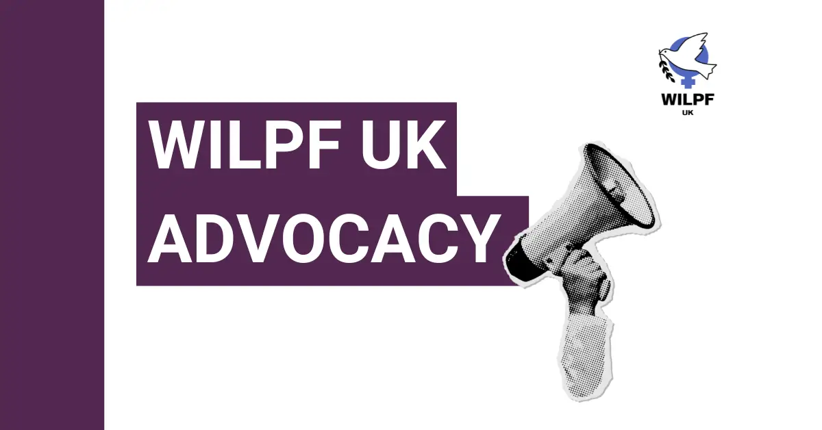 Letter to the government: World Water Day - WILPF UK